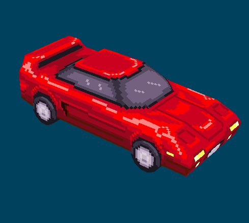 Low-poly Pixel-art Models – Joan Sol Roo – Personal Website